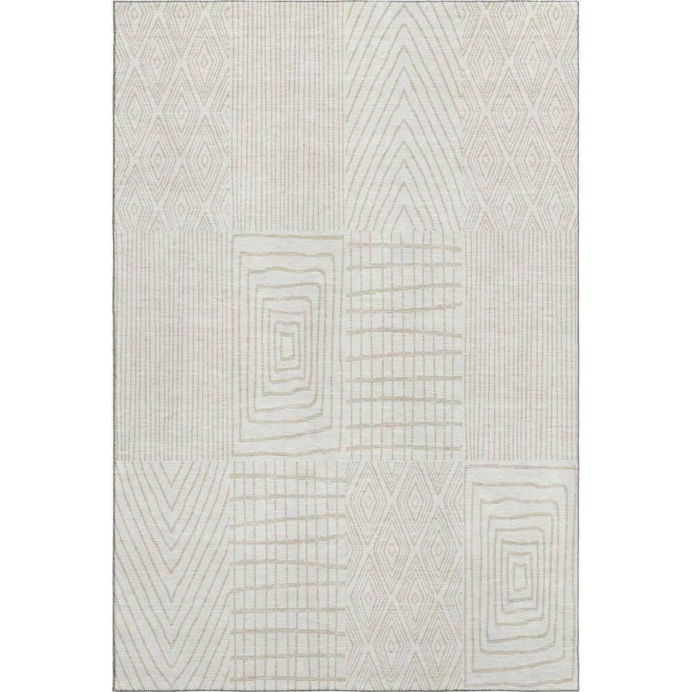 Addison Rugs Mayfield Premium Machine Washable Abstract AMF990 Ivory 8 ...