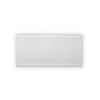 Pensotti 16 in. H x 16 in. L Hot Water Panel Radiator Package in White ...