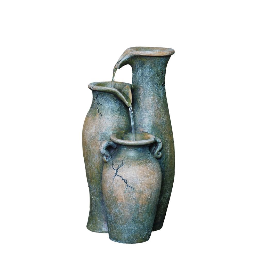 HI-LINE GIFT LTD. Pouring Jugs Fountain 79271 - The Home Depot