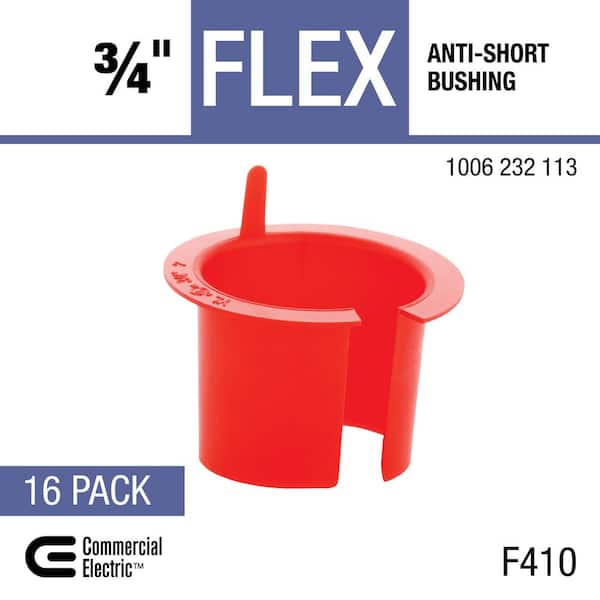 Commercial Electric 3/4 in. Flexible Metal Conduit (FMC) Anti-Short ...