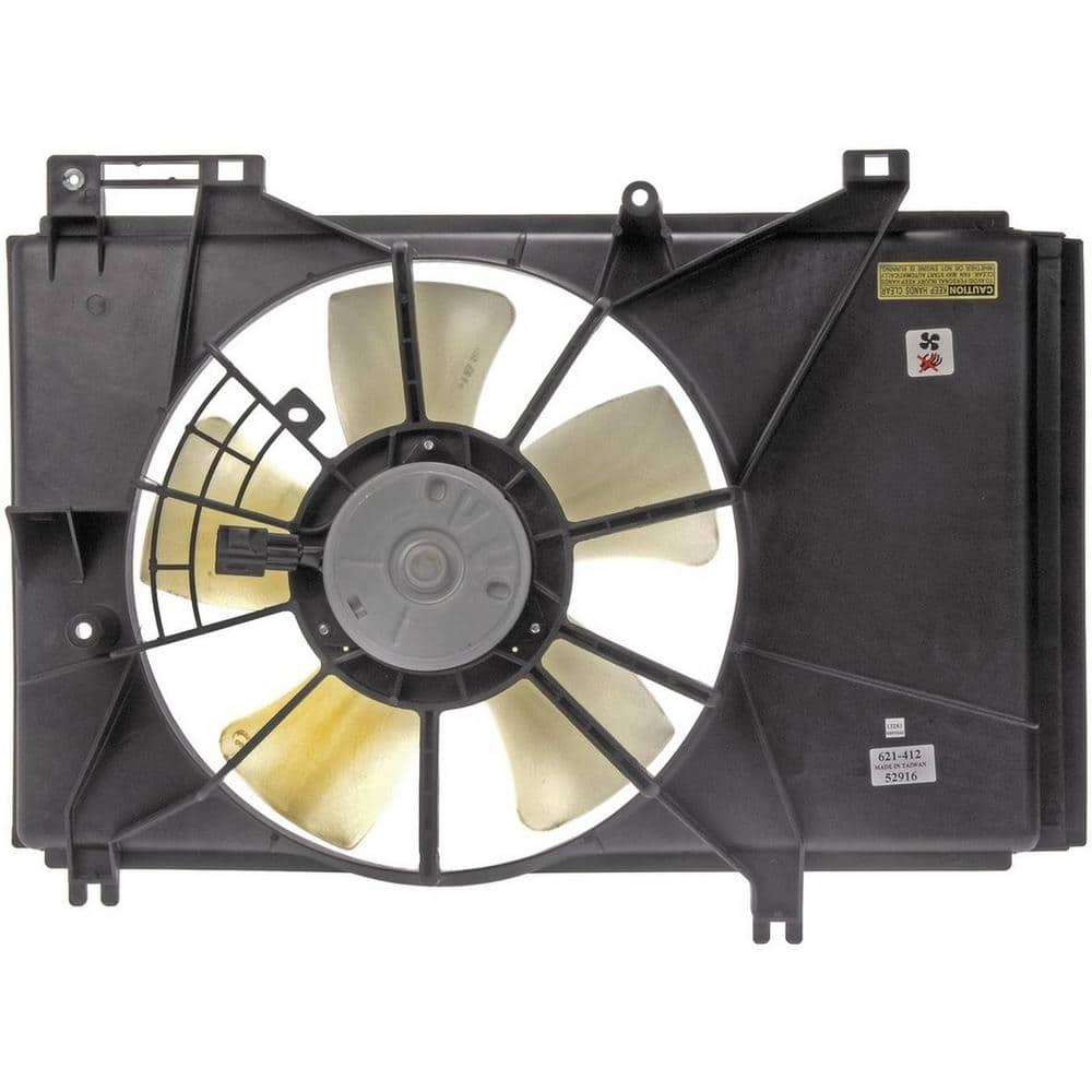 OE Solutions Radiator Fan Assembly Without Controller 2011-2014 Mazda 2 ...