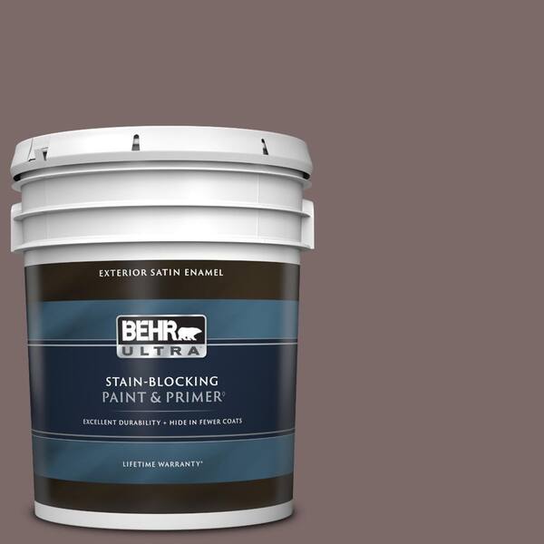 BEHR ULTRA 5 gal. Home Decorators Collection #HDC-NT-26 Muscatel Satin ...