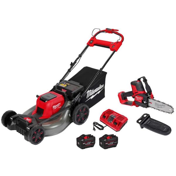 Milwaukee M18 FUEL Brushless Cordless 21 in. Dual Battery Self ...