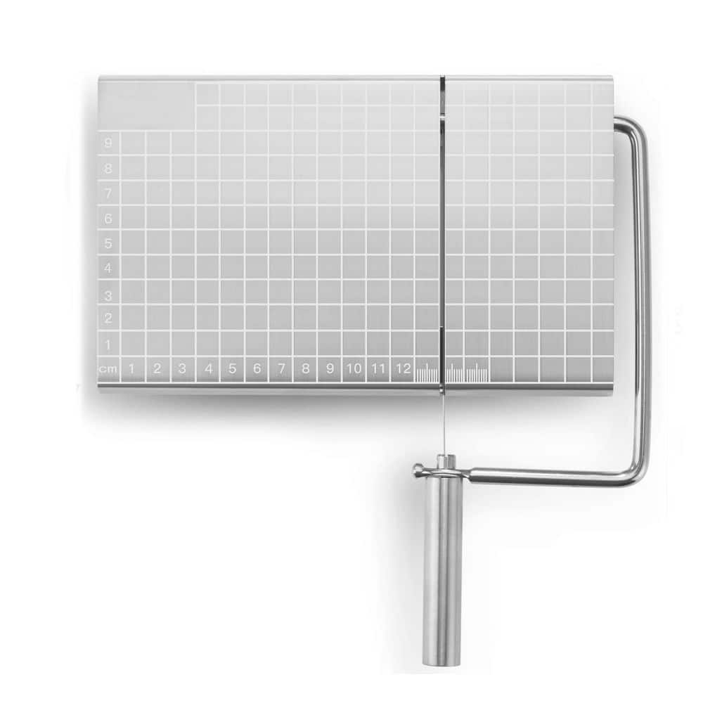 Lynzavix Stainless Steel Cheese Slicer with 10-Replacement Wires, Metal ...