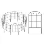 Greenes Fence 18 in. H 36 in. W Wood Picket Garden Fence (24-Pack ...