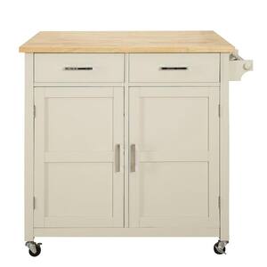 Belray Polar Off-White Small Kitchen Cart HBF19250A1-PW
