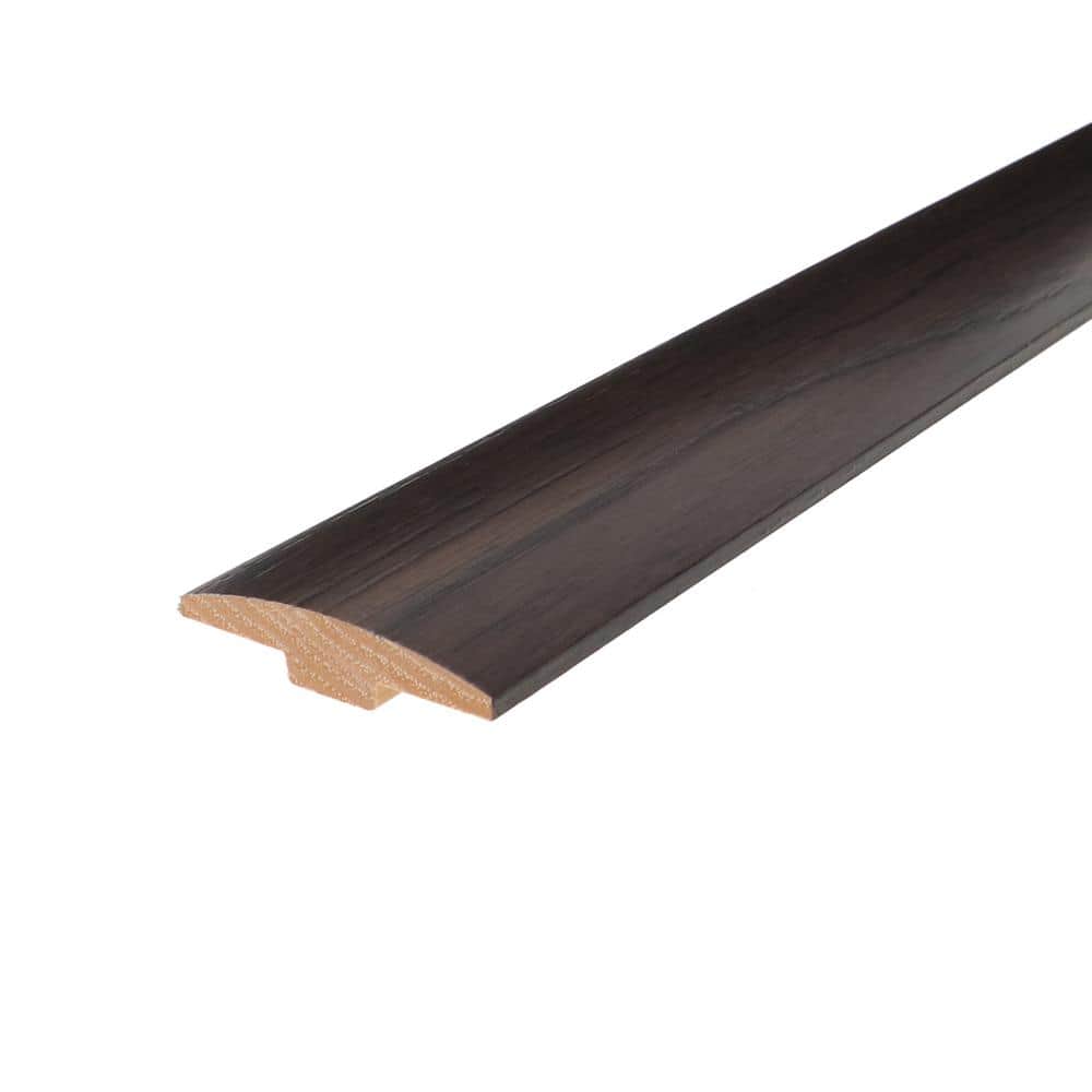 ROPPE Solid Hardwood Lentil 0.28 in. T x 2 in. W x 78 in. L T-Molding ...
