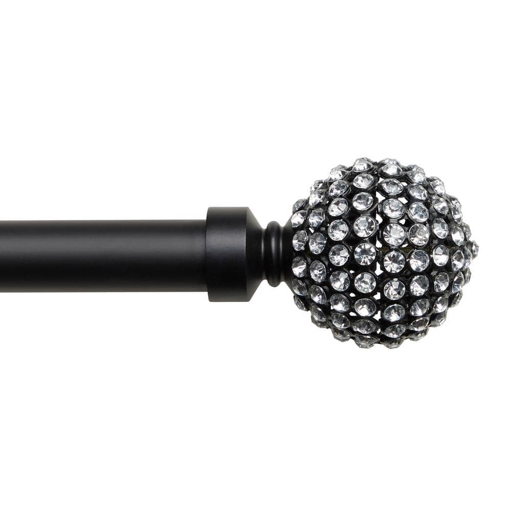 EXCLUSIVE HOME Anastasia 66 in.-120 in. Adjustable Length Single ...