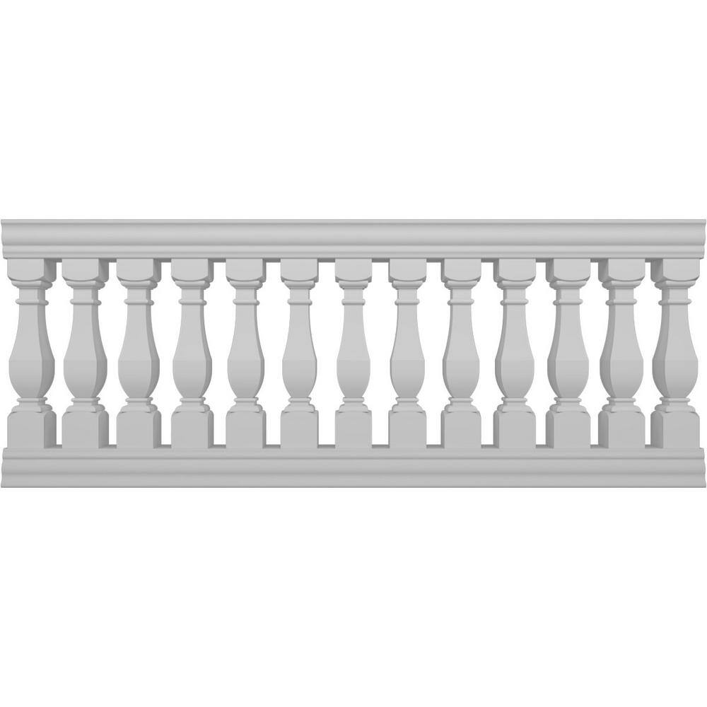Ekena Millwork Fiberthane Arcadian Balustrade 96 in. L x 40 in. H ...