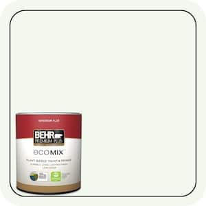 BEHR PREMIUM PLUS 1 gal. #GR-W05 Unwind Eggshell Enamel EcoMix Plant-Based Interior Paint ...