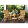 Tortuga Outdoor Portside Plantation 3-Piece Amber Wicker Outdoor ...