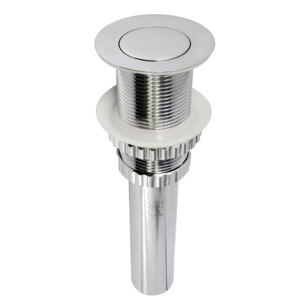 Kingston Brass Coronet Push Pop-Up Bathroom Sink Drain in Polished ...