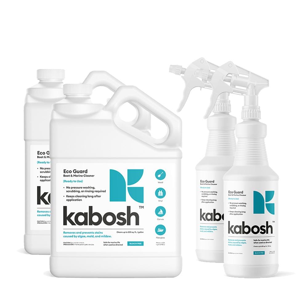 KABOSH Eco Guard 128 oz. & 32 oz. Boat & Marine Multi-Surface Cleaner ...
