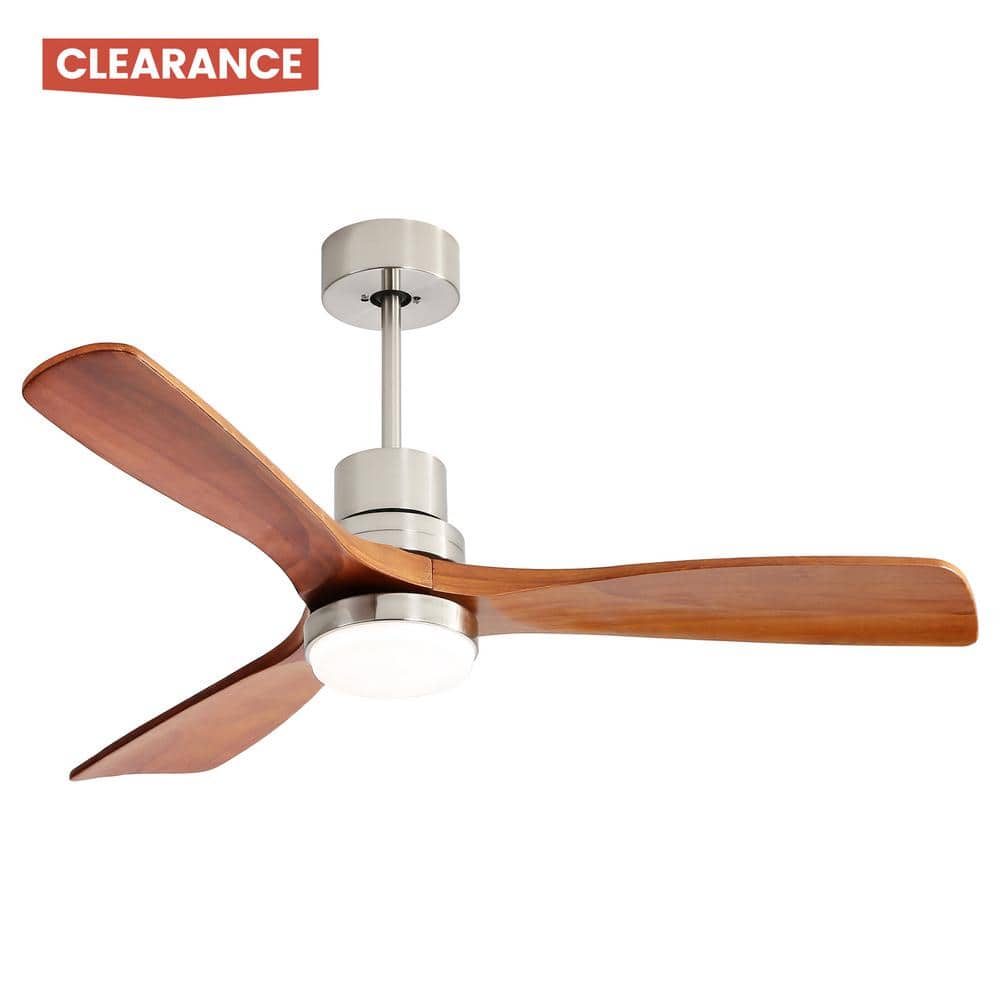 BANSA ROSE Sunine 52 in. LED Indoor Matt Black Smart Ceiling Fan with ...