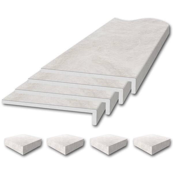 FlexStone 48 in. L x 6 in. W x 1 in. H Window Sill Trim Kit in Dune ...