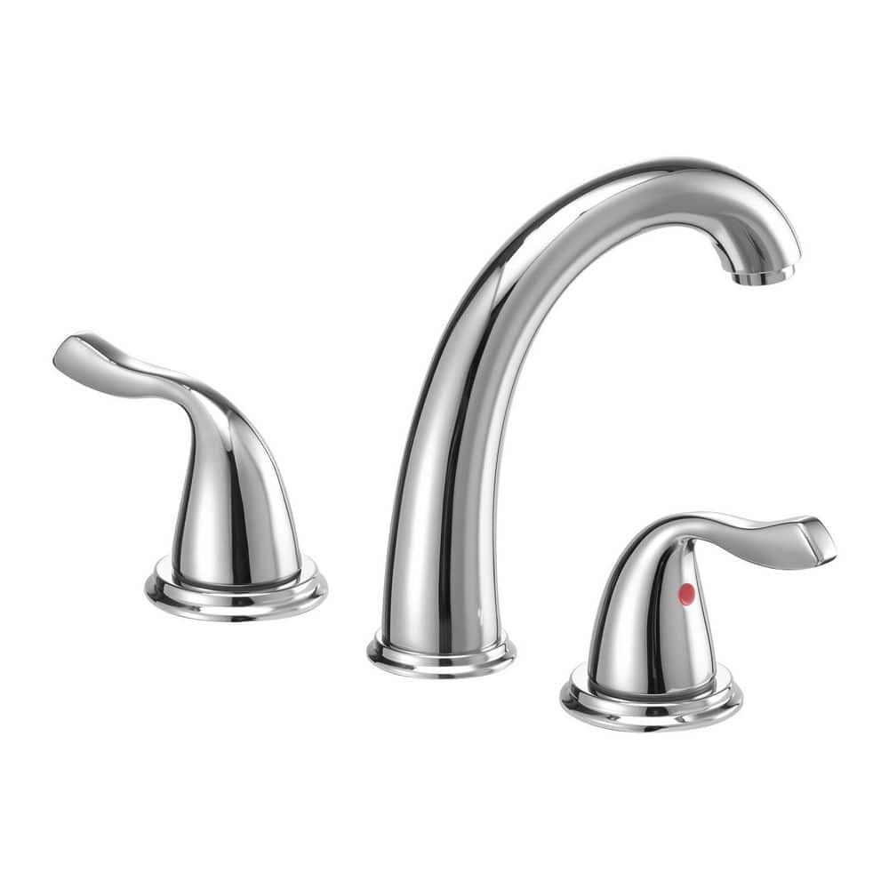 SKYSHALO Roman Tub Faucet, 3 Hole Waterfall Bathtub Faucet, Gooseneck ...