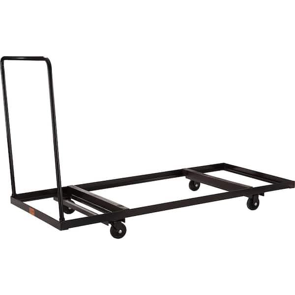 National Public Seating 660 lb. Weight Capacity Folding Table Dolly For ...