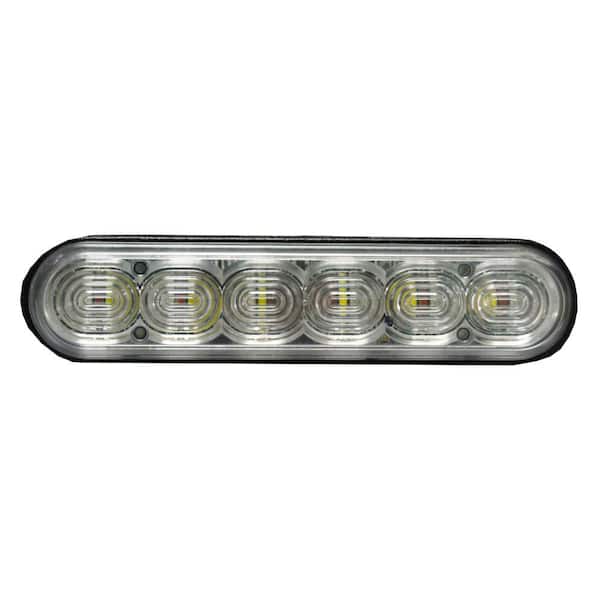 Emergency Lighting-Amber/Blue, 12 Diode, S. A. E. Class 1 Surface Mount ...