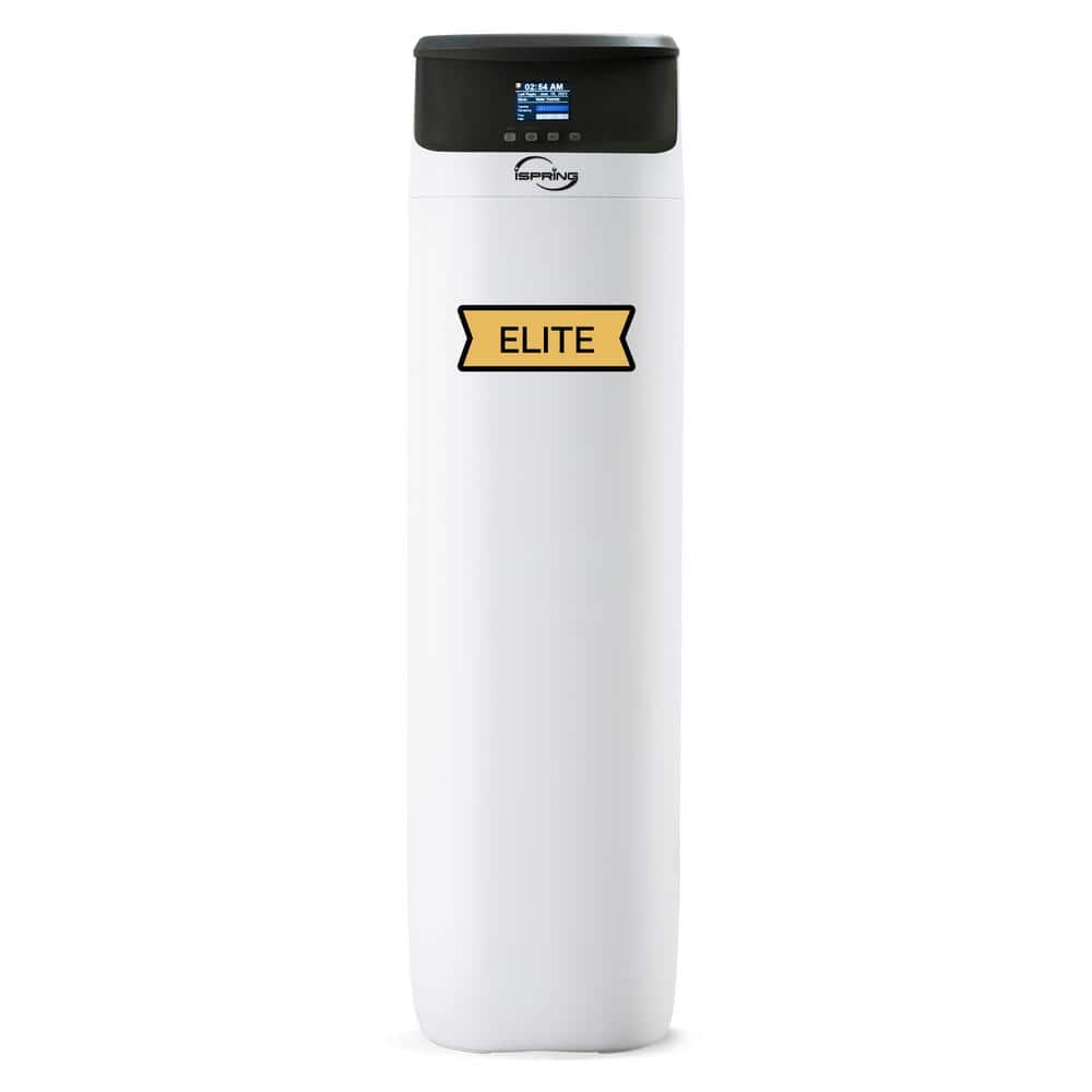 ISPRING 50,000 Grain Compact Elite Series Whole House Water Softener ...