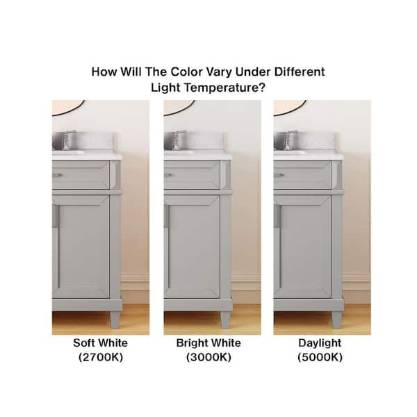 Home Decorators Collection Talmore 30 in. Single Sink Sky Grey Bath ...