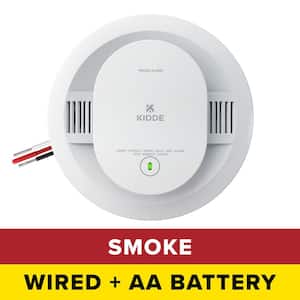 First Alert Hardwired Interconnected Smoke Alarm with Battery Backup ...