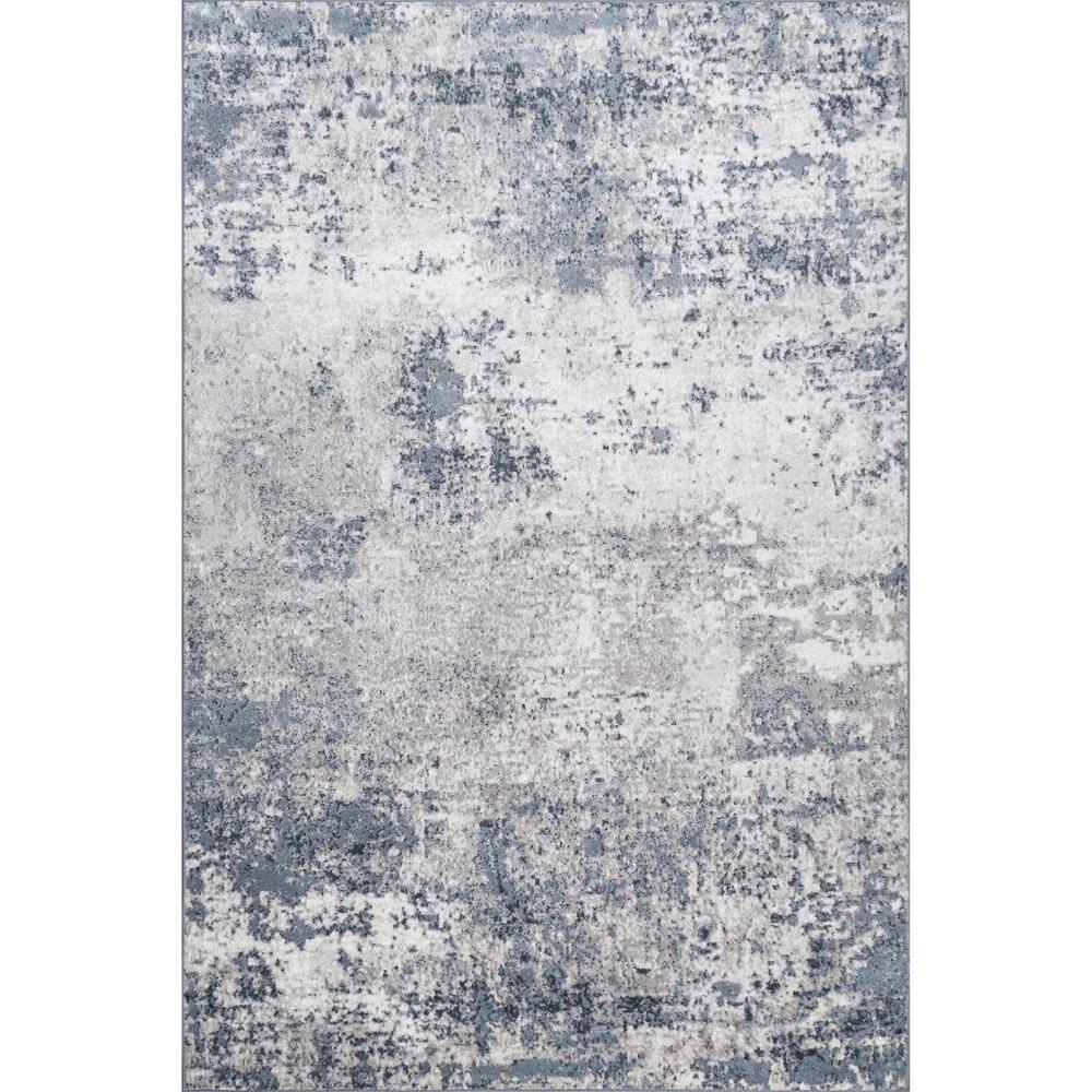 nuLOOM Zoe Faded Abstract Blue 8 ft. x 10 ft. Indoor Area Rug LPBL04A ...