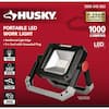 Husky 1000 Lumens LED Portable Work Light LG302C-10W1 - The Home Depot