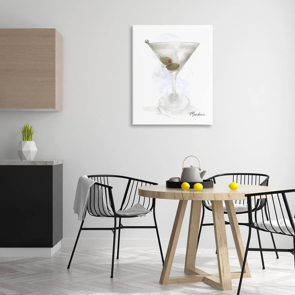 Stupell Industries Soft Muted Martini by Matthew Piotrowicz Unframed ...