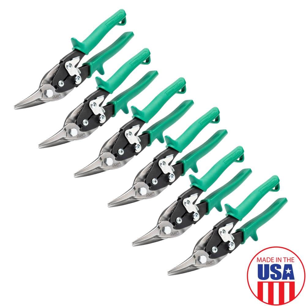 Crescent Wiss 9-3/4in. Compound Action Straight and Right Cut Aviation ...