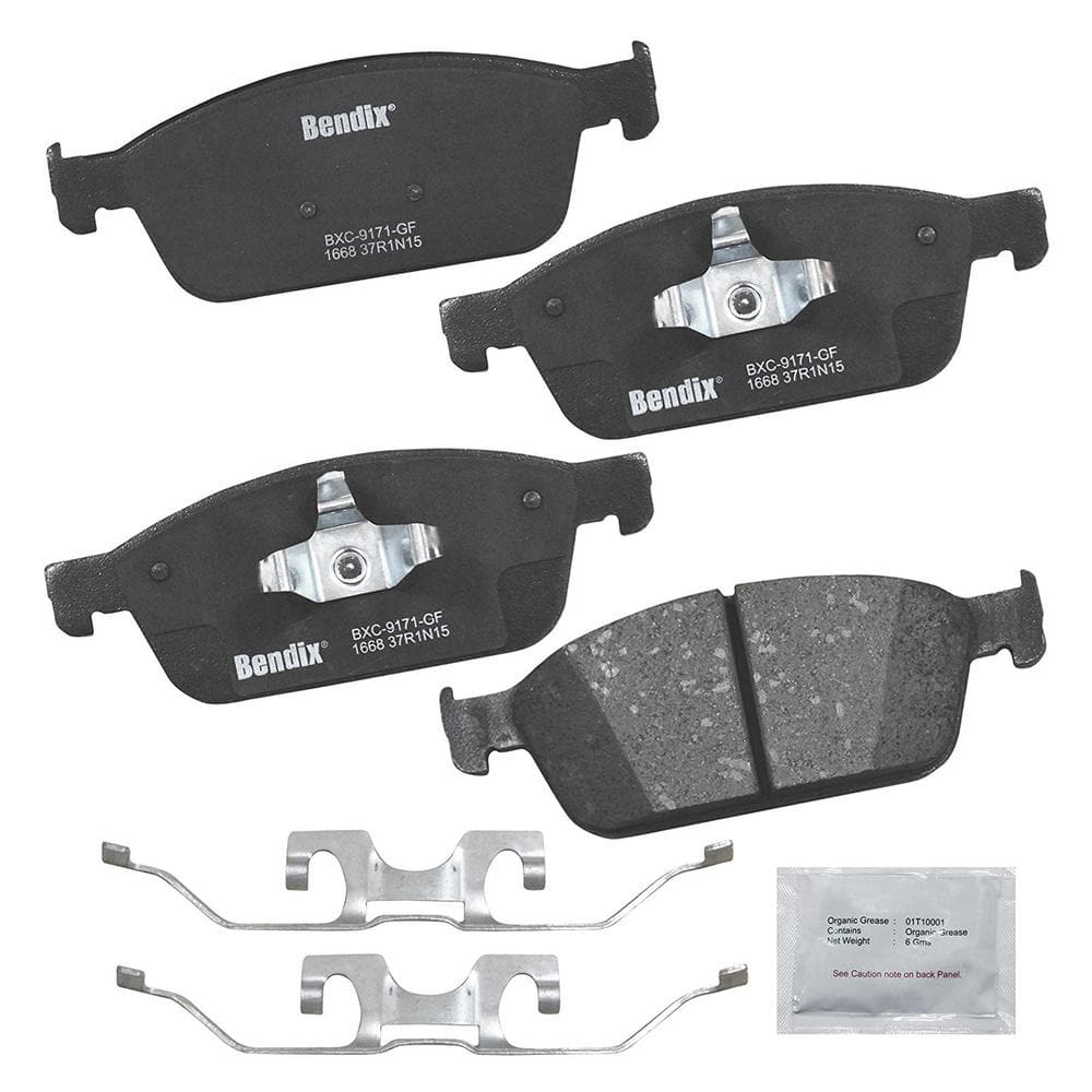 Bendix Premium Copper Free Disc Brake Pad Set CFC1668 - The Home Depot