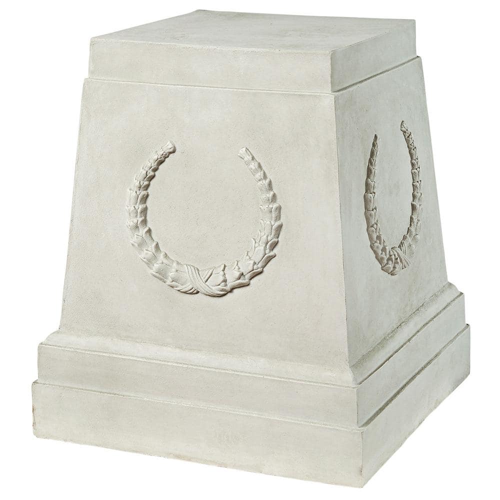 Design Toscano 25 in. H Laurel Sculptural Grand Plinth KY3917 - The ...