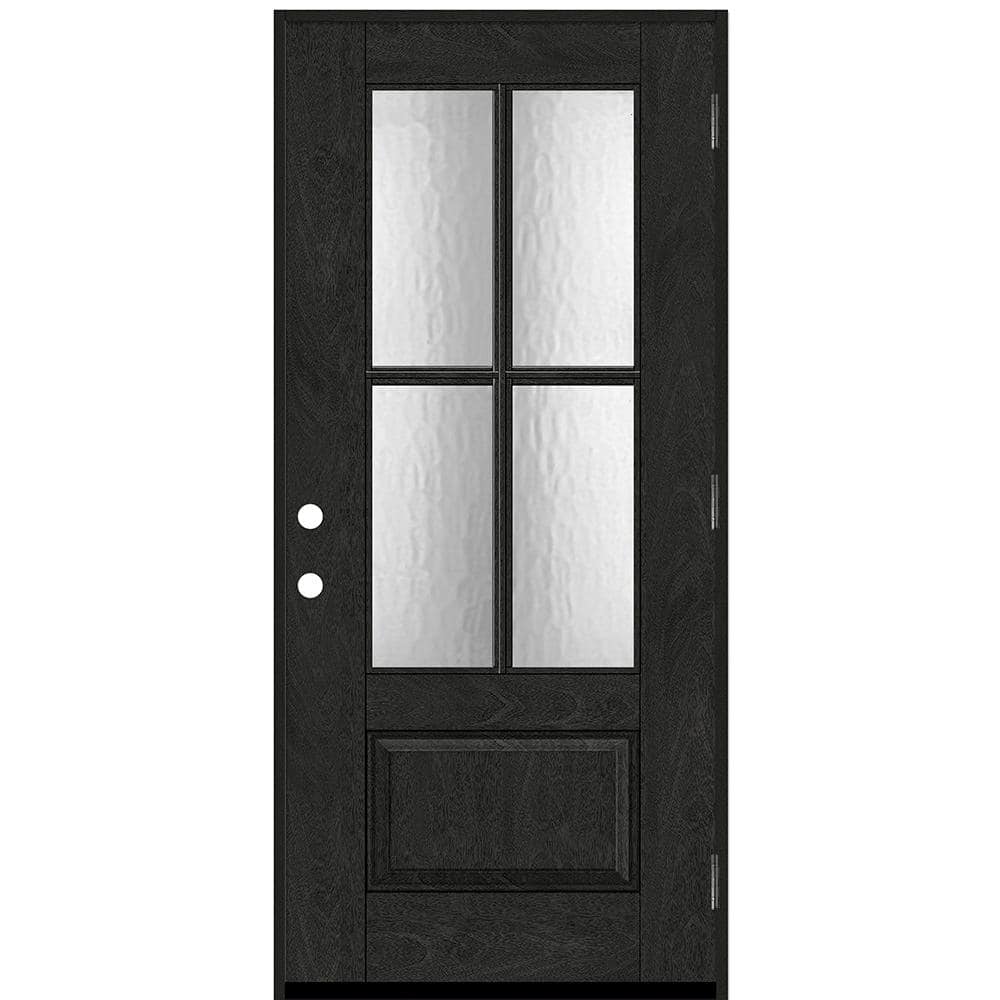 Steves & Sons Regency 36 in. x 80 in. 3/4 Lite 4 SDL Oasis Decorative ...