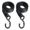TORK STRAP .COM 24 in. x 1.5 in. Tie Down Strap Extensions with S-Hooks ...
