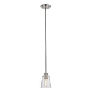 Westinghouse Fiona 60-Watt 1-Light Brushed Nickel LED Mini Pendant ...