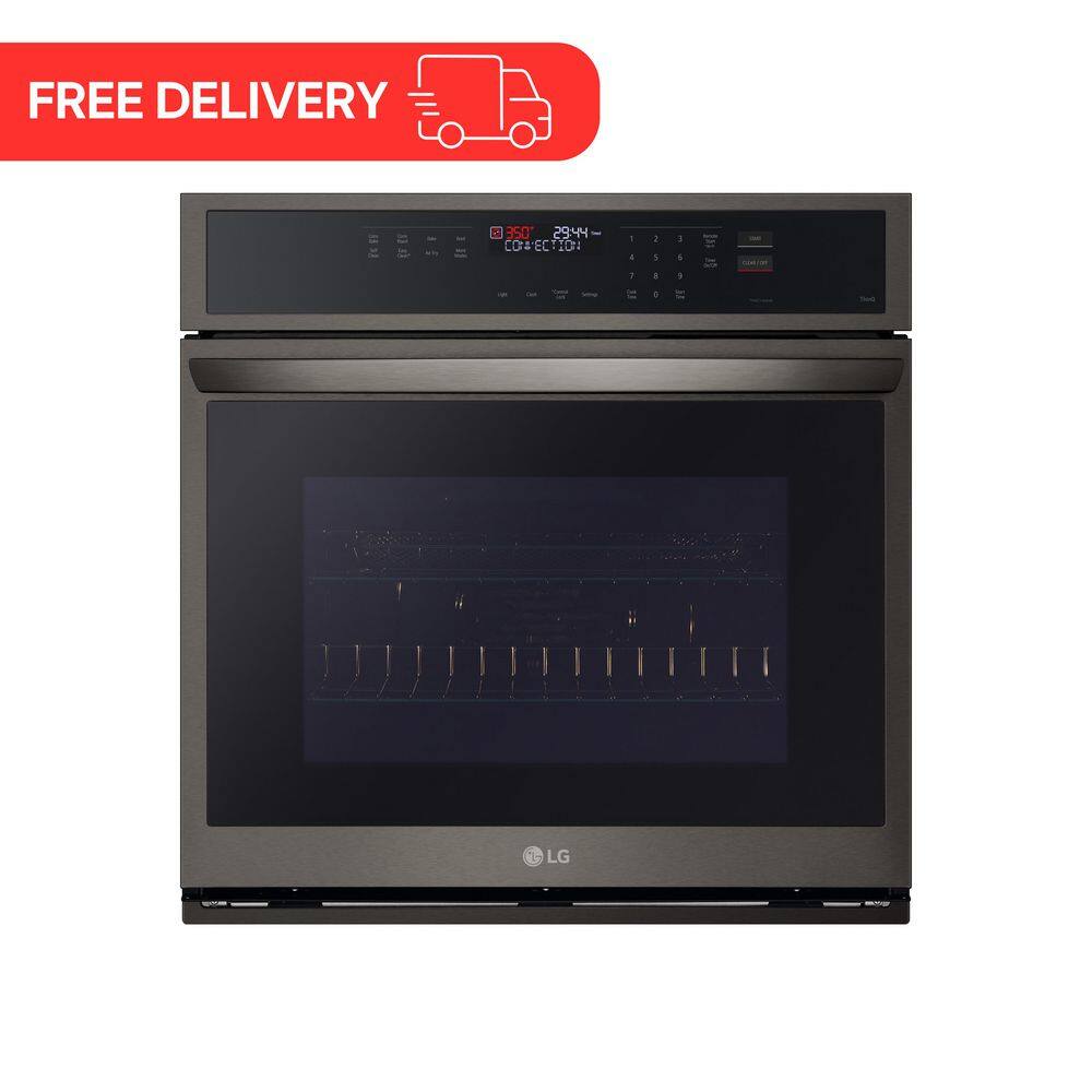 LG 4.7 cu. ft. Smart Single Electric Wall Oven with Fan Convection, Air ...