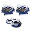 Intex 2 River Run Connect Blue Vinyl 1 Person Floating Tube & 2 Person ...