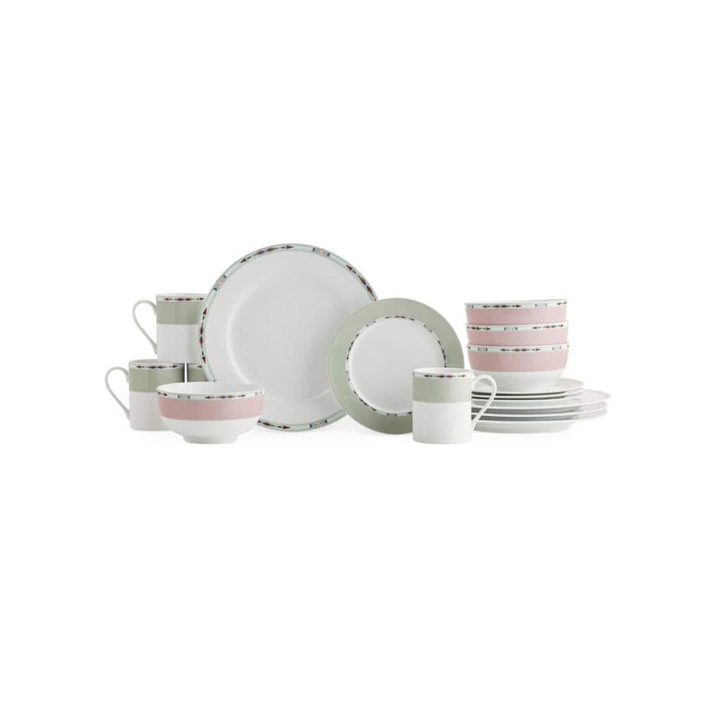 Spode Home Formal Deco 16 Piece Dinnerware Set Service for 4