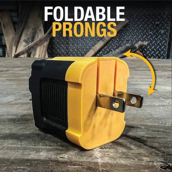 DEWALT 1-Port Worksite USB PD Charger 131 9872 DW2 - The Home Depot