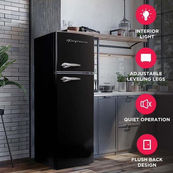 Frigidaire 7.5 cu ft Mini Refrigerator with Top Freezer and Frigidaire 7.5 cu ft Mini Refrigerator with Top Freezer and