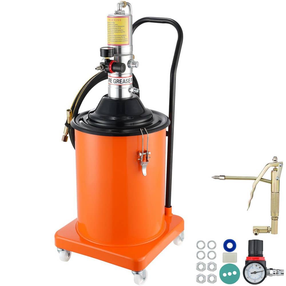 Milwaukee Pump Portable 20L High Pressure Grease Pump Set Pneumatic 5 ...