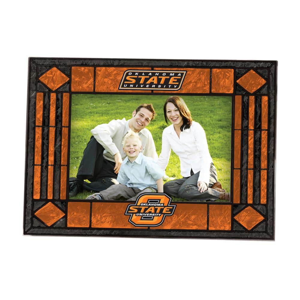 The Memory Company NCAA 4 in. x 6 in. Gloss Multicolor Art Glass ...