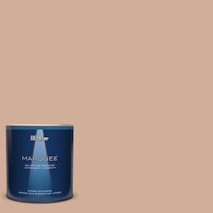 BEHR PREMIUM PLUS 1 qt. #S200-3 Iced Copper Satin Enamel Exterior Paint ...