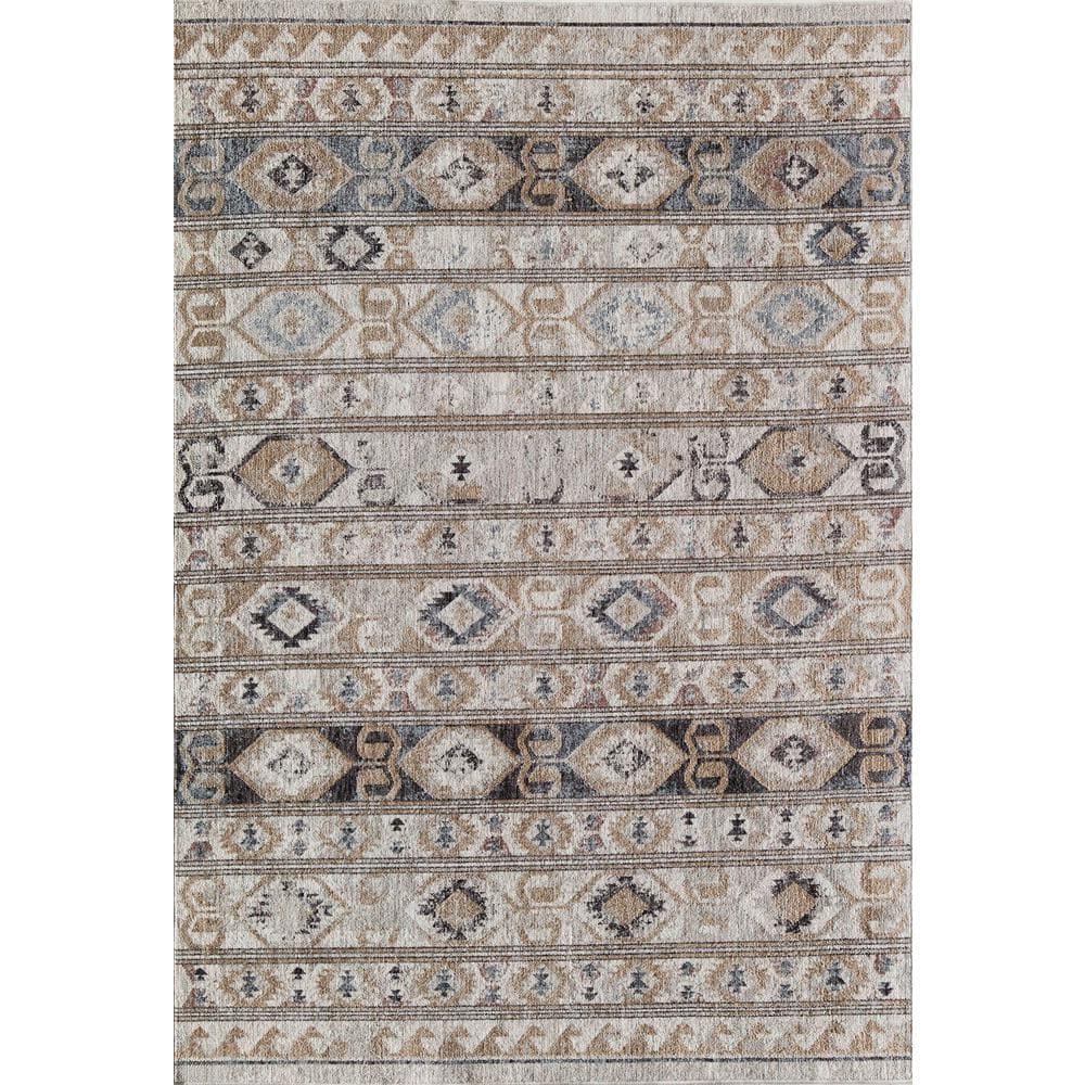 Mason Brooks River Silt 2 X 4ft. Indoor Area Rug RA31577 - The Home Depot