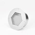 3 in. Brandguard Galvanized Steel Fire/Ember Resistant Soffit Vent ...