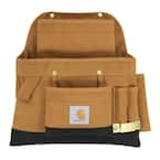 Carhartt Large Brown Legacy Framer's Tool Pouch-10740102 - The Home Depot