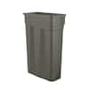 Suncast Commercial Slim 23 Gal. Gray Plastic Trash Can TCN2030 - The ...