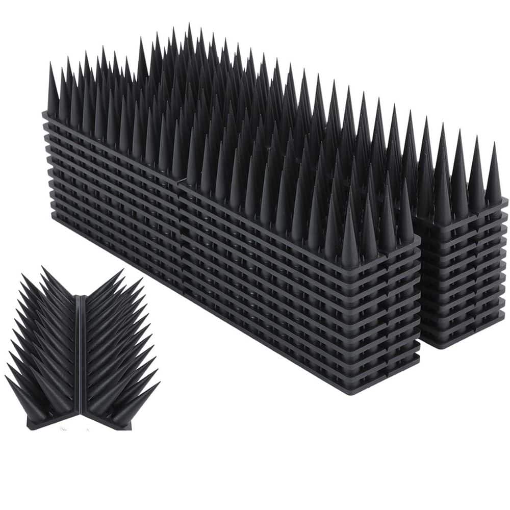 Phewnyzo 9-Pack Bird Deterrent Spikes for Outdoor Use, Pigeon and ...