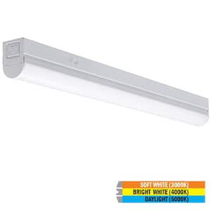 Sunlite 5 ft. 130-Watt Equivalent Integrated LED White Commercial ...