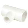 DURA 4 in. x 4 in. x 3/4 in. Schedule 40 PVC Reducing Tee SxSxFPT 402 ...