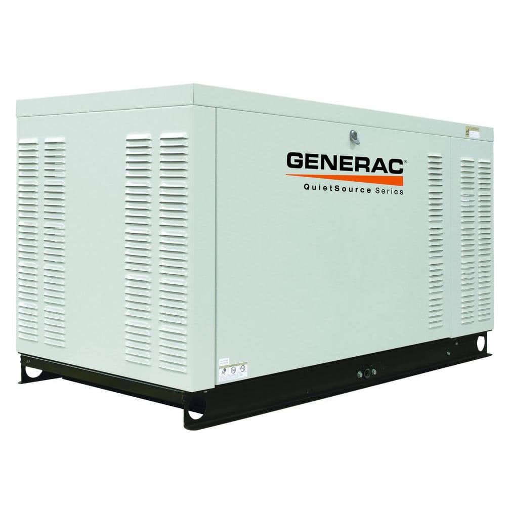 Generac 27,000-Watt Liquid Cooled Standby Generator QT02724ANAX - The ...